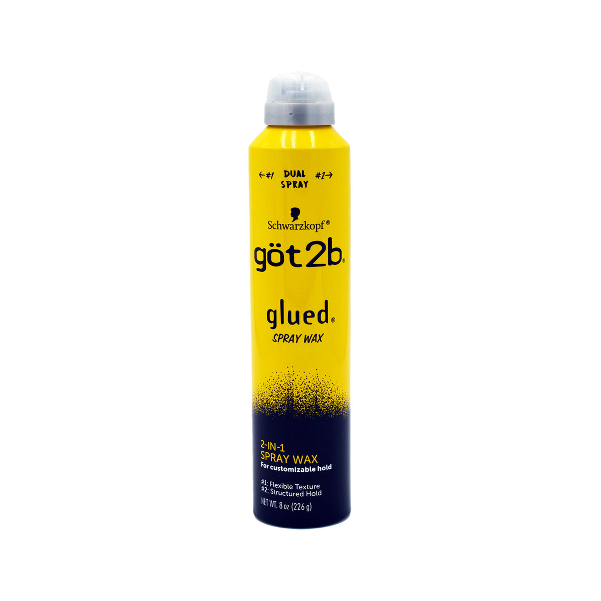 Got2b Glued - 2-In-1 Spray Wax (8 Oz) | Hair Joy Beauty Supply