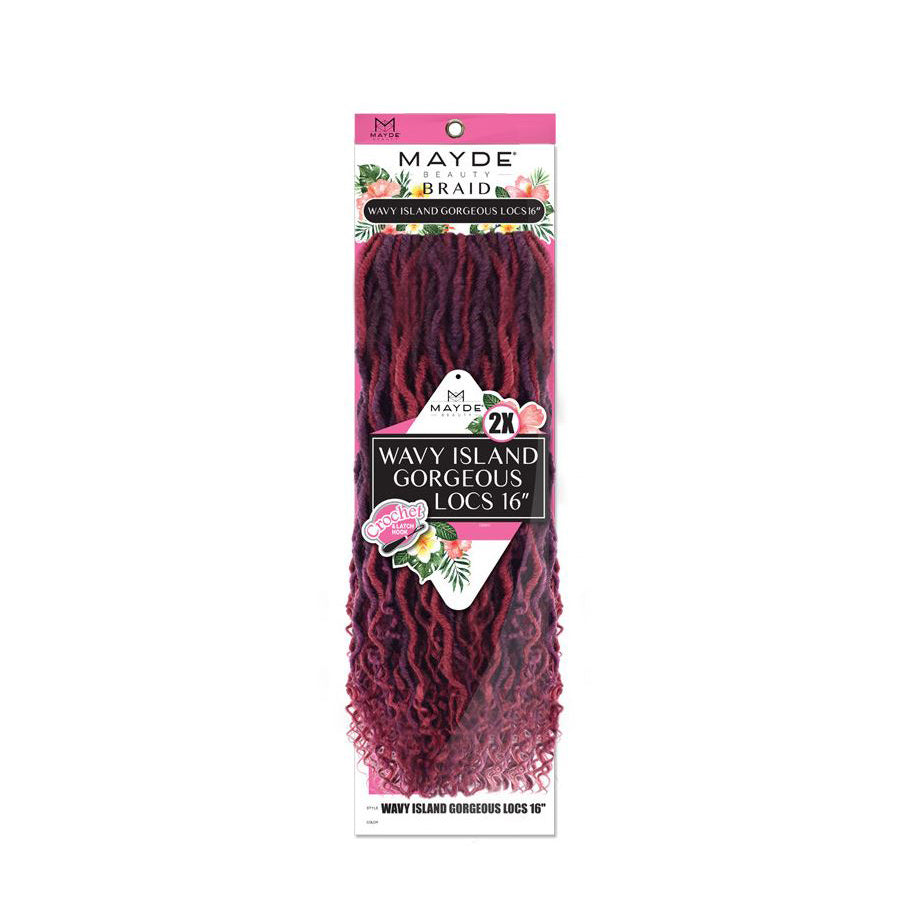 Mayde Beauty Braid - Wavy Island Gorgeous Locs 16" | Hair Joy Beauty Supply